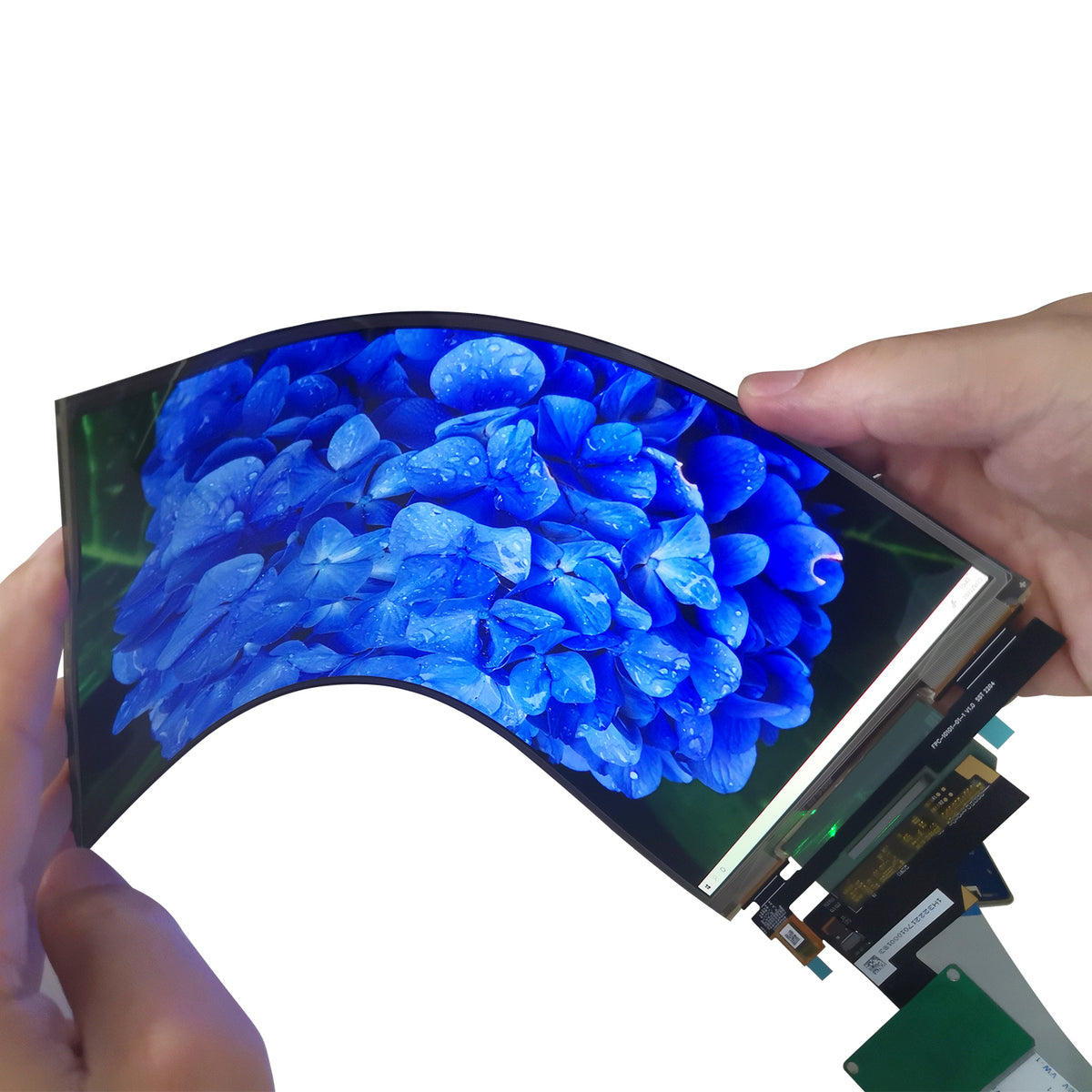 Flexible Display 10.13 inch FHD 1242x2208 bendable OLED display with H ...